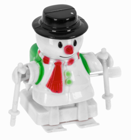 Ganz - Ski Wind Up Snowman EX24325: Connie's Children's Shop